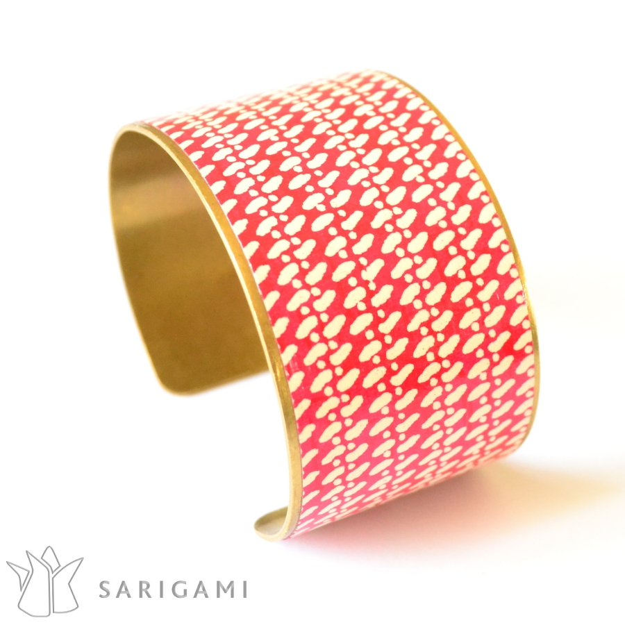 Bracelet rouge et blanc | SARIGAMI